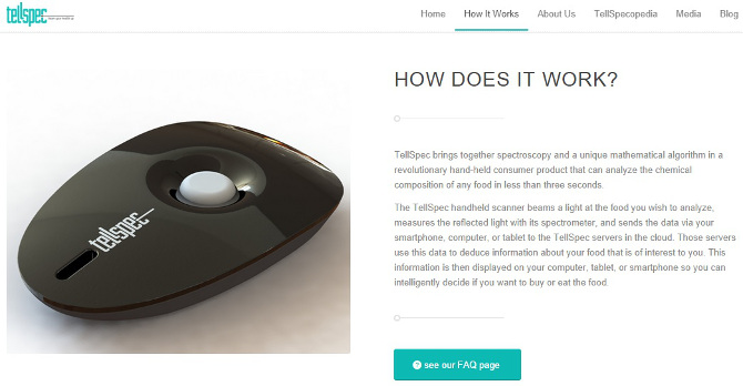 Tellspec - Food Scanner durchleuchtet unser Essen | E-Health